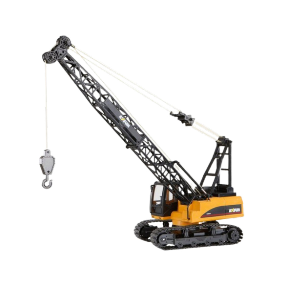 Huina Remote Controlled Construction Crane with Hoist RC 1:14 | Toys ...