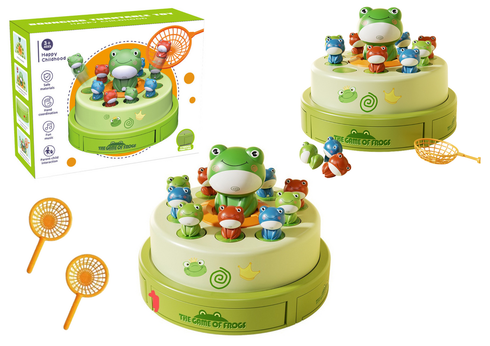 Jumping Frogs Game Grids Lights Sounds Green | Toys \ Games \ Gry ...