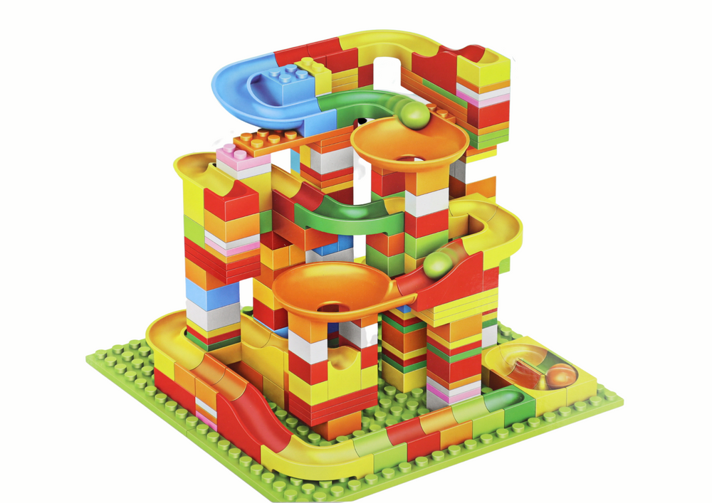 Bricks Set Creative Track Slide Balls 220 El. | Toys \ Building blocks ...