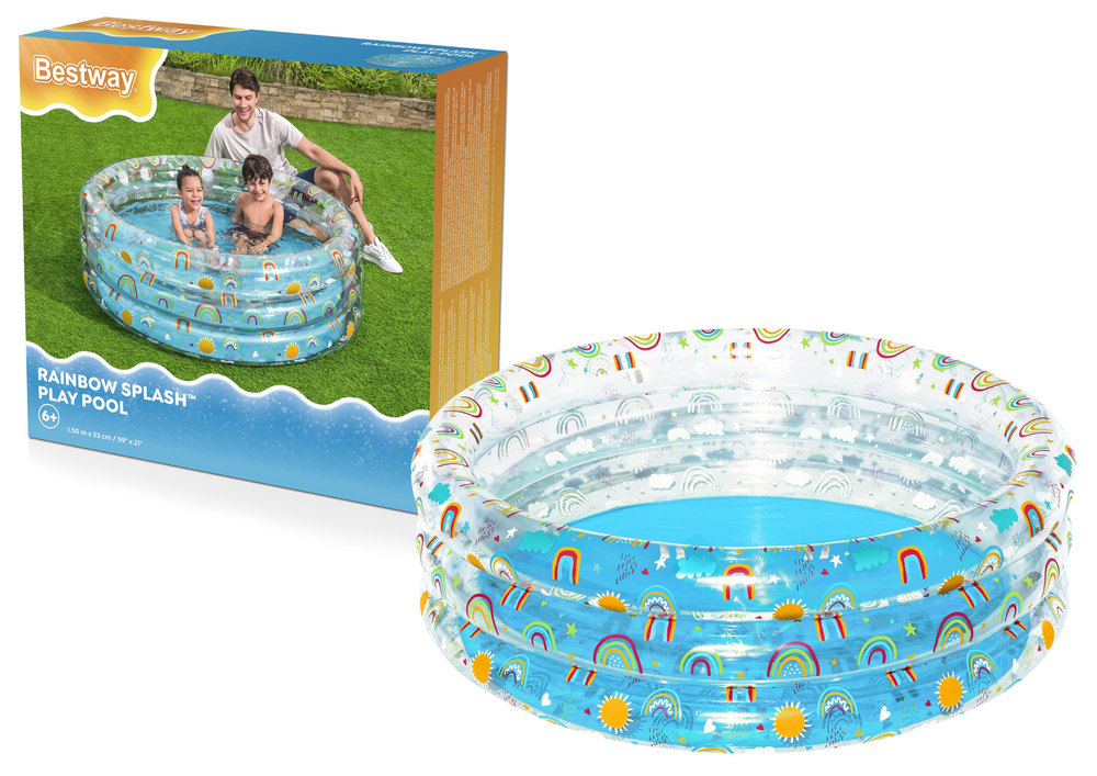 Dmuchany Basen Owoce 150 cm x 53 cm Bestway 51045 - LeanToys.pl