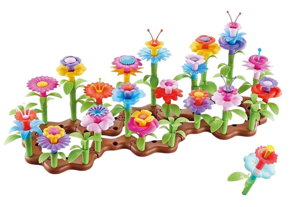 Building Blocks Garden Flowers 155 Pieces | Toys \ Building blocks ...
