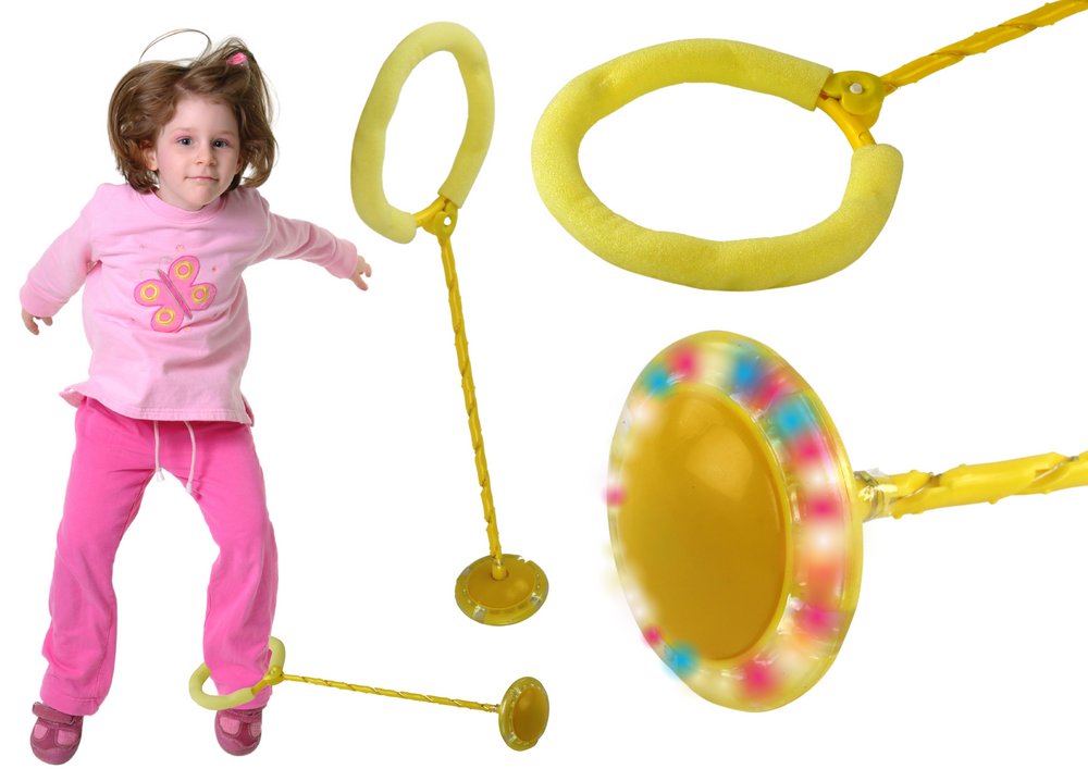 Hula Hop Skipper Light Up Jump Rope Yellow | Sport & Outdoor \ Jumping ...