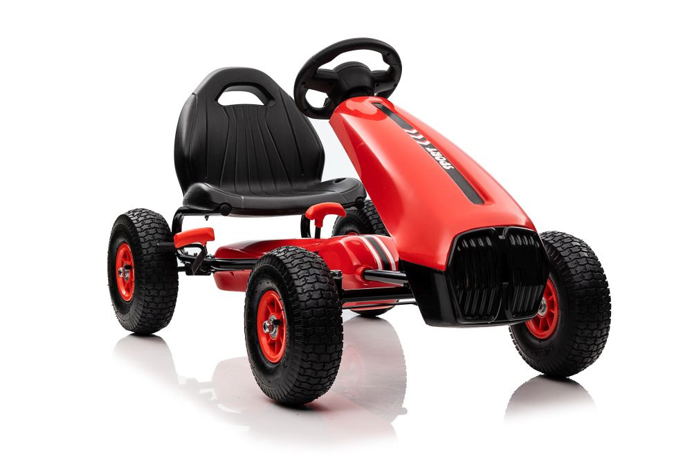 Gokart na Pedały G208 Czerwony - LeanToys.pl