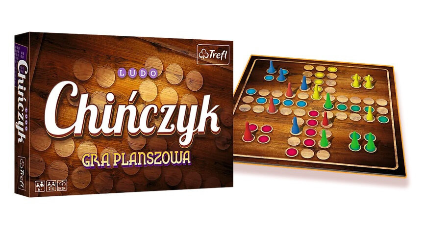 Gra Planszowa Chińczyk klasyczny Trefl 01682 - LeanToys.pl