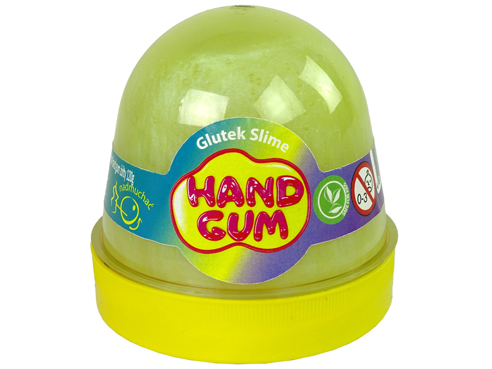 Slime Glutek Żółty - LeanToys.pl